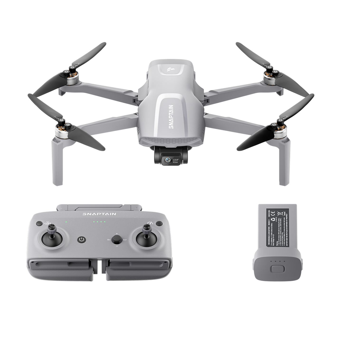Snaptain P30 GPS Drone with Remote Controller - Grey